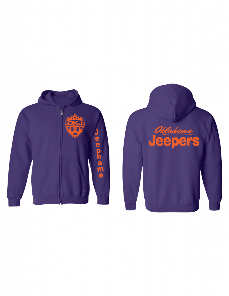 OKLAHOMA JEEPERS FULL-ZIP HOODIE – Stick With Me Decals LLC